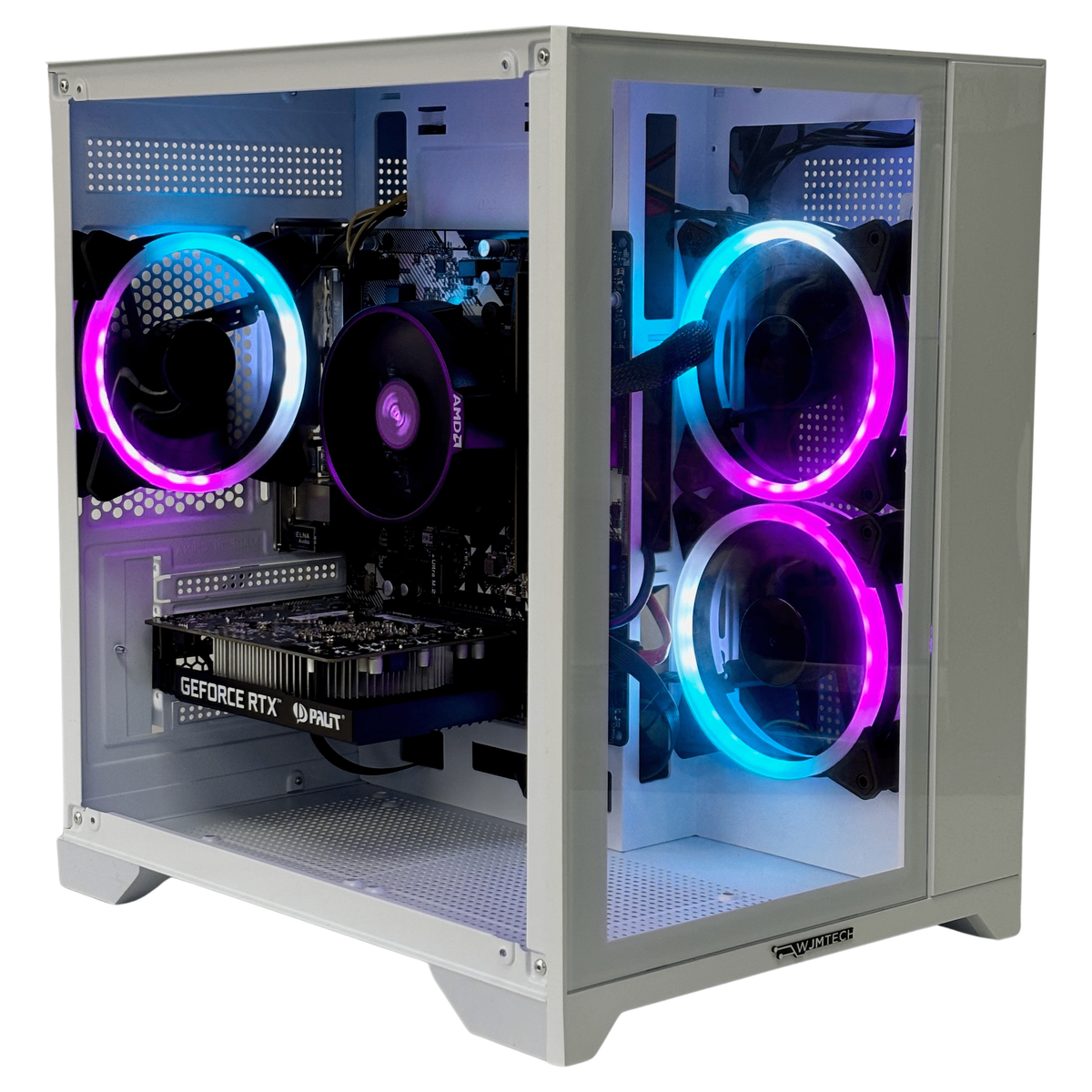 WJM Infinity Gaming PC – Ryzen 5 5500, RTX 5060, 32GB RAM, 512GB SSD ...